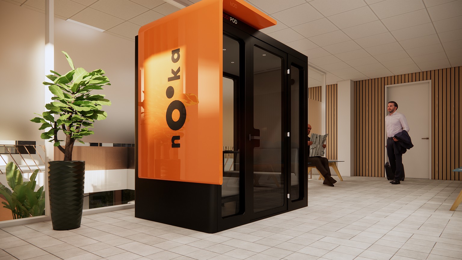 Cluj-based Nooka Space introduces the concept of flex office booths in ...